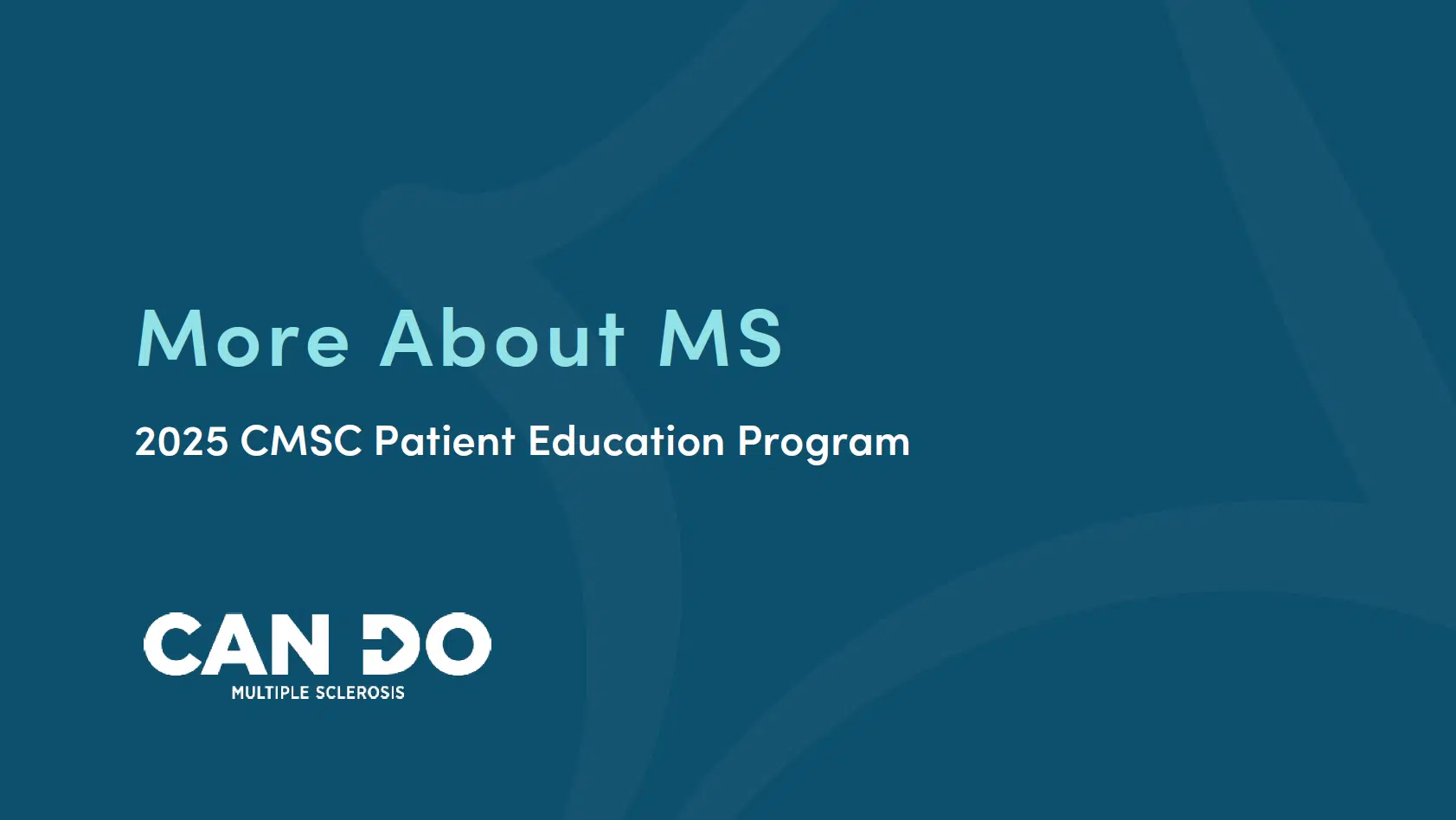 Patient Education - CMSC Scholar